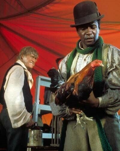Roots 1977 TV series Chuck Connors with Ben Vereen as Chicken George ...