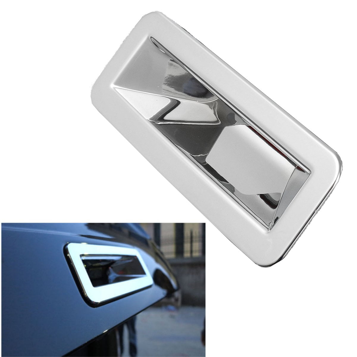 Chrome Rear Trunk Door Handle Bowl Cover Trim Fits Ford Edge 2011 ...