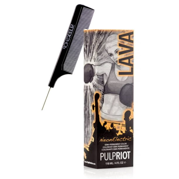 Lava Neon Electric - 4oz , PulpRiot Pulp Riot SEMI-PERMANENT Direct Dye ...
