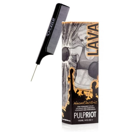 Lava Neon Electric - 4oz , PulpRiot Pulp Riot SEMI-PERMANENT Direct Dye ...