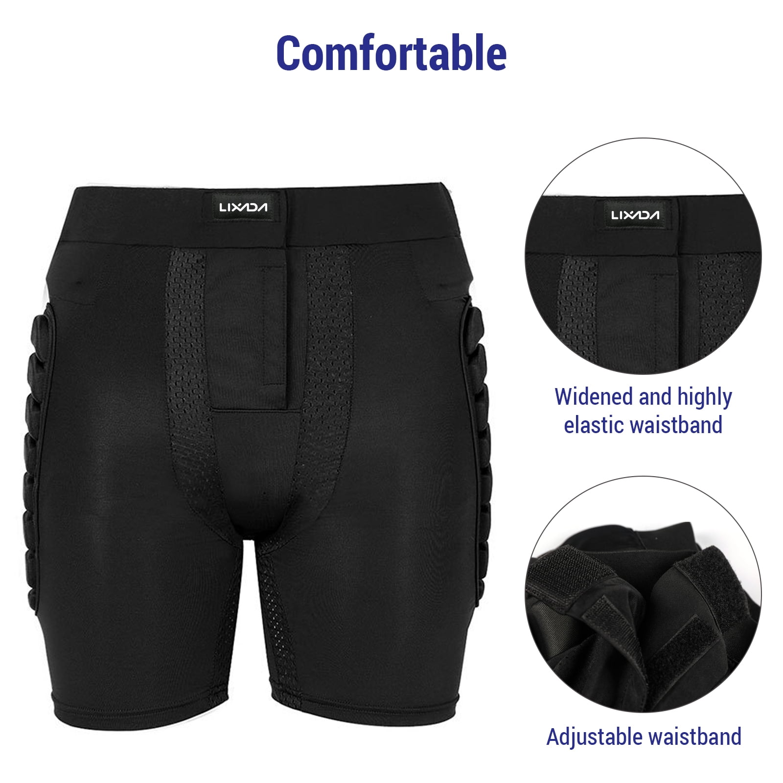 Click here for Amonsee Pad Outdoor Ski Shorts + Knee Pads Set Wat... prices