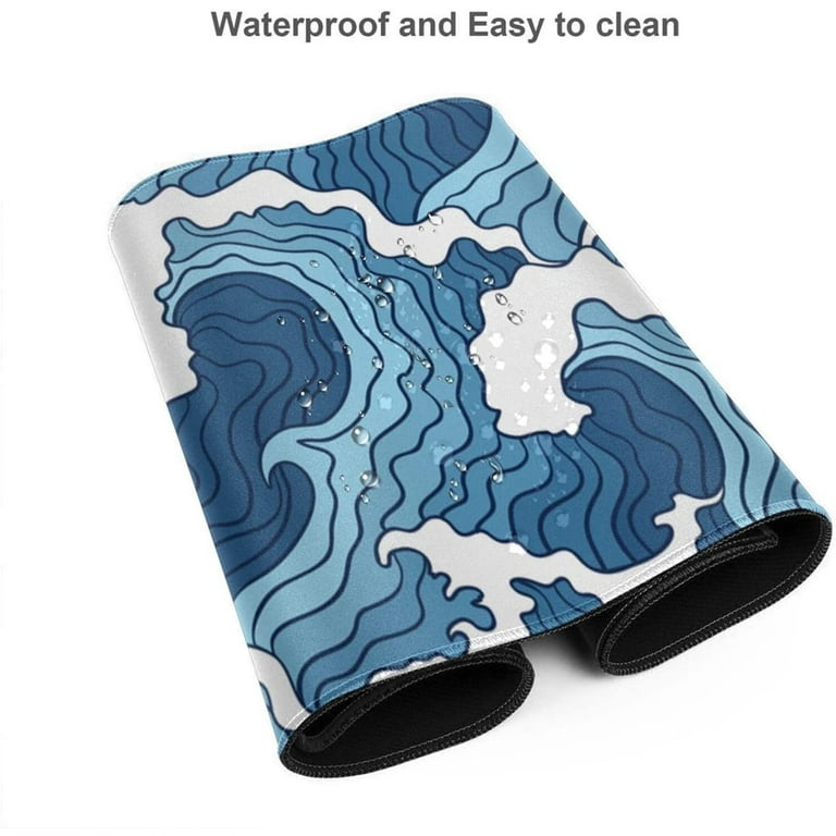 Blue Gaming Mouse Pad