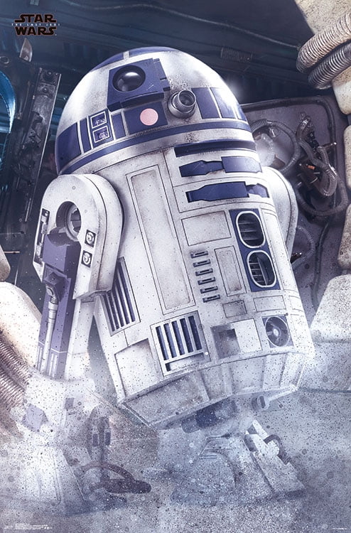 Trends International Star Wars: The Last Jedi - R2-D2 Poster - Walmart.com