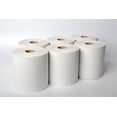 Karat Commercial Paper Towel Rolls, 750 ft White, Bulk Pack of 6 ...