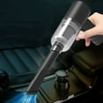 Ckraxd Handheld Car Vacuum Cordless Portable Car Vacuum Cleaner With