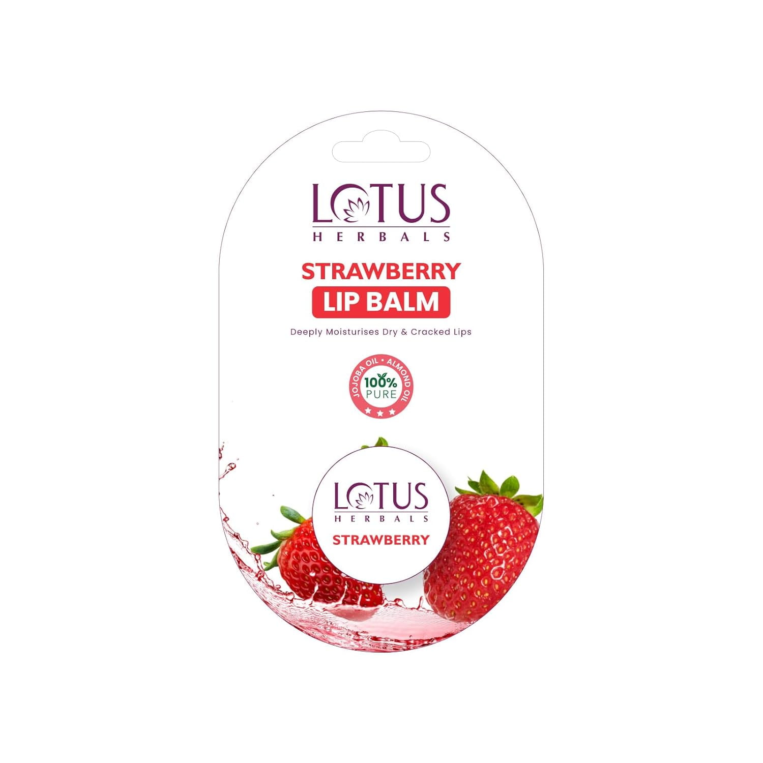 Click here for Lotus Herbals Lip Balm - Strawberry 5g prices