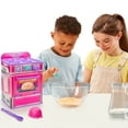 Cookeez Makery Kids Pretend Play Set, Cinnamon Treatz Pink Oven ...