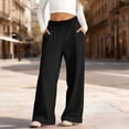 Boys Girls Wide Leg Fleece Sweatpant Fall Winter Elastic Drawstring ...