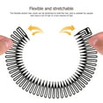 10pcs Circular Stretch Comb Flexible Plastic Circle Hair Comb Headband ...