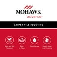 Mohawk Advance 24" x 24" Carpet Tile with Colorstrand® Nylon Fiber in ...