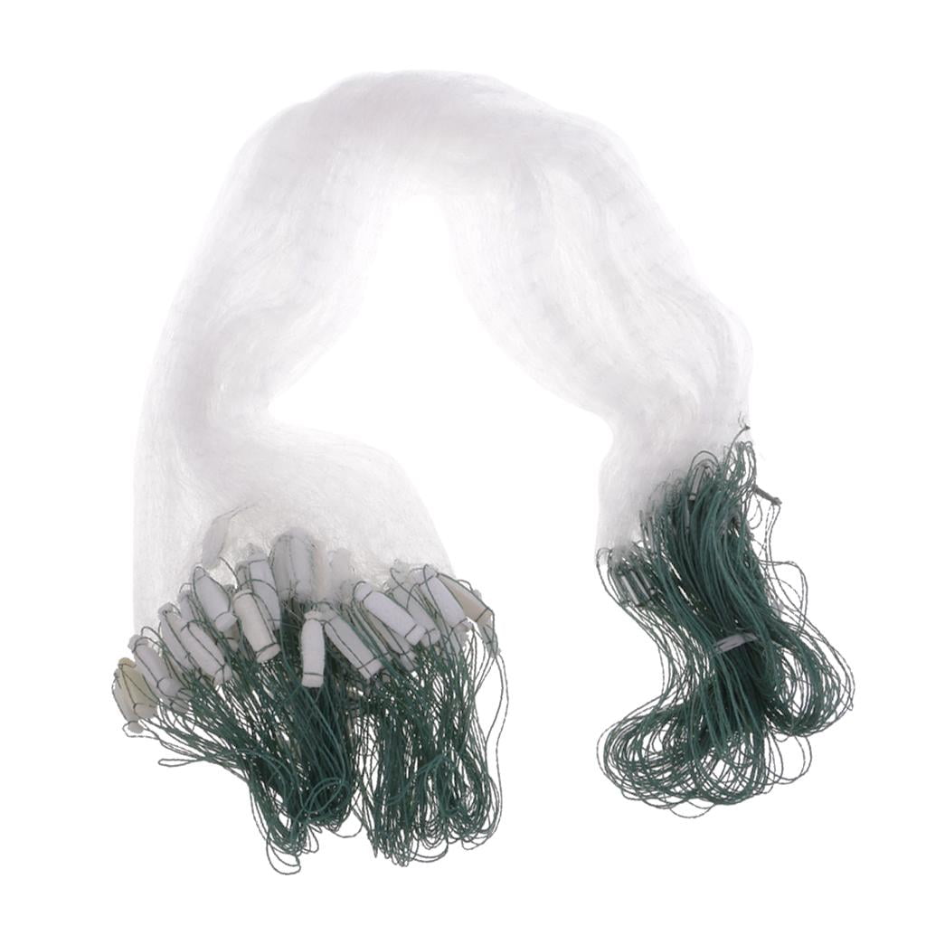 25m Monofilament Fishing Fish Gill Net with Float, Casting Nets for ...