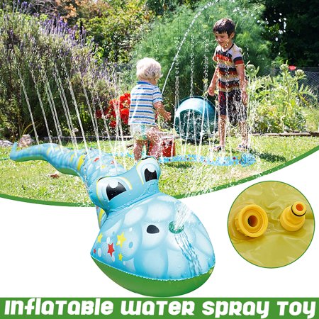 Inflatable Water Spray Cute Snake Sprinkler Splash Cartoon Yard Lawn ...