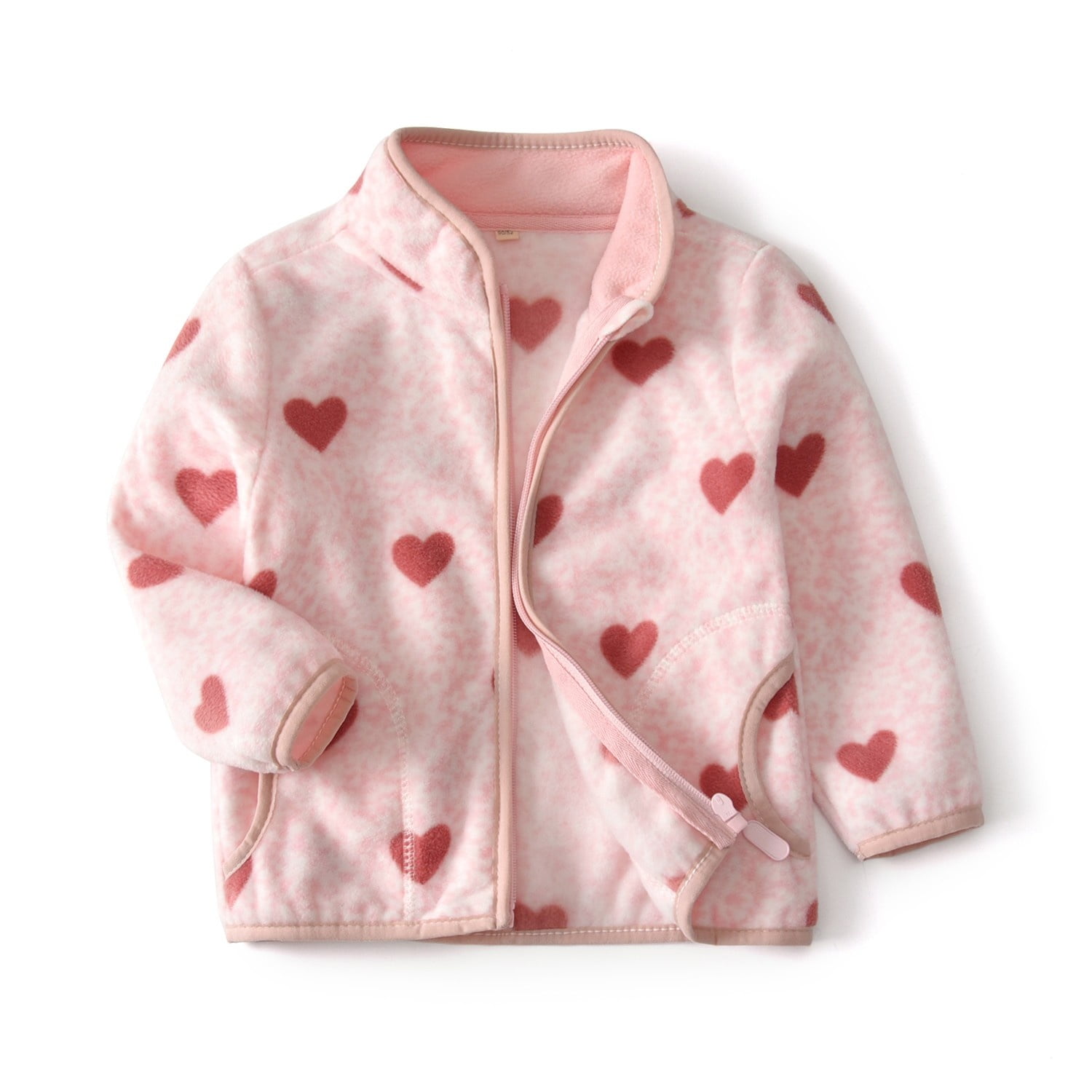 Diliba Toddler Girls Boys Lightweight Fleece Jacket, Thin Spring Fall ...