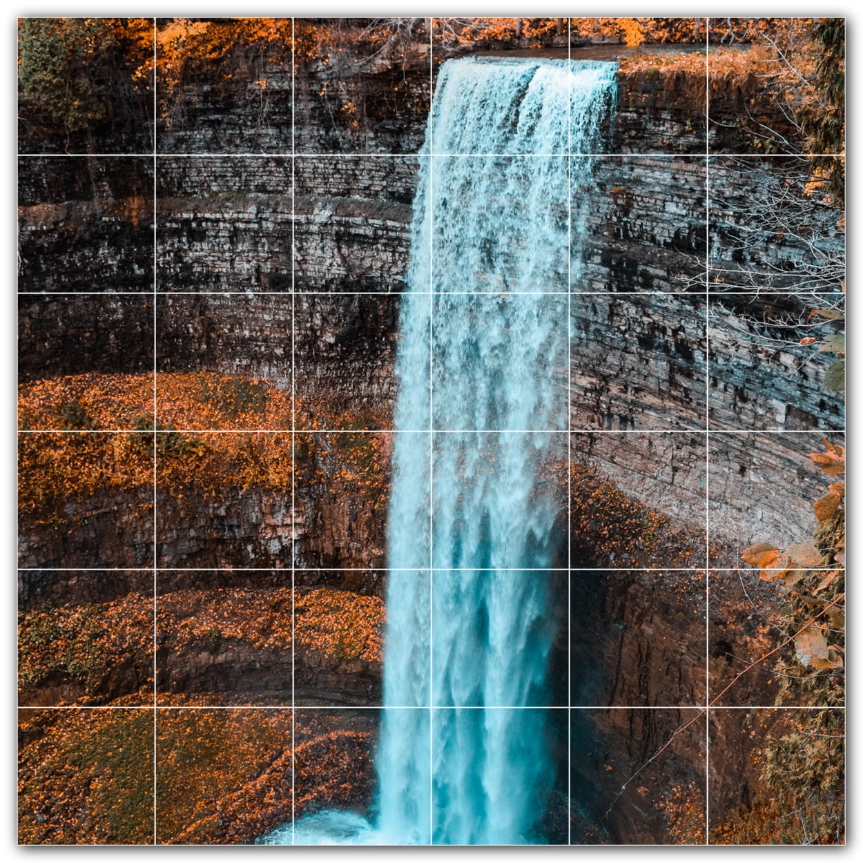 Picture-Tiles.com: Waterfalls Ceramic Tile Wall Mural WAL501119-66XL ...