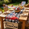 American Independence Day Table Flag, 13x70.9 in Cotton Table Runner ...