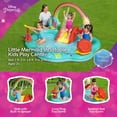 Bestway Disney Little Mermaid Inflatable Kids Water Play Center ...