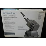 BROOKSTONE USB Desktop Missile Launcher - Walmart.com