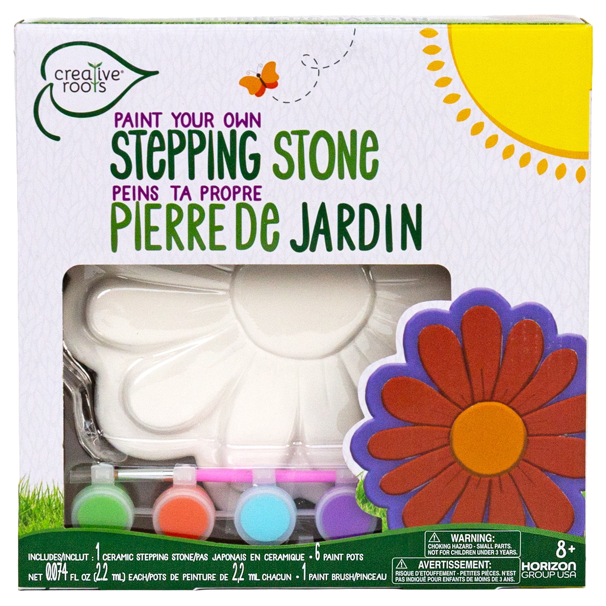 Click here for Creative Roots Paint Your Own Flower Stepping Ston... prices