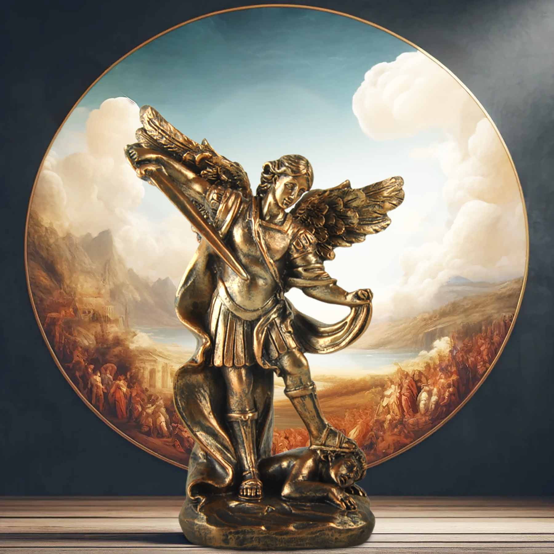 DurableDelights St. Michael The Archangel Statue - Bermuda | Ubuy