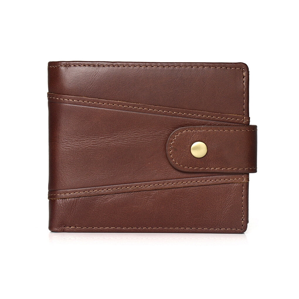 TureClos Male Purse Leather Wallet Card Holder Money Bag Multi-layer ...