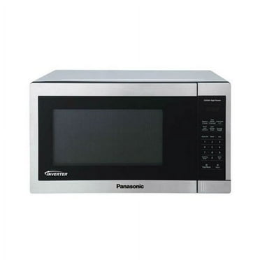 Panasonic Genius Sensor 2.2 Cu. Ft. 1250W Countertop Microwave Oven with Inverter Technology ...