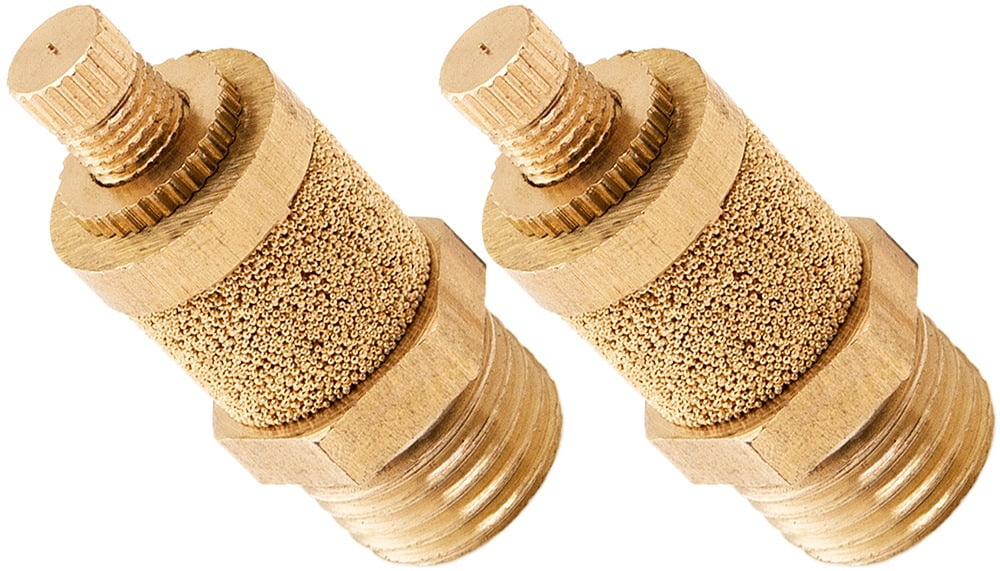 Vixen Air 1/4" NPT Dump/Slowdown/Silencer Flow Control Valve For ...