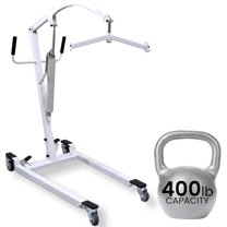 Invacare Lightweight Hydraulic Patient Lift, White, 450 lb. Weight ...