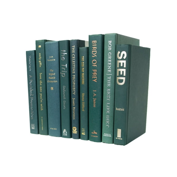 Pen & Willow Maroon Decorative Books - Real shelf-ready book bundles ...