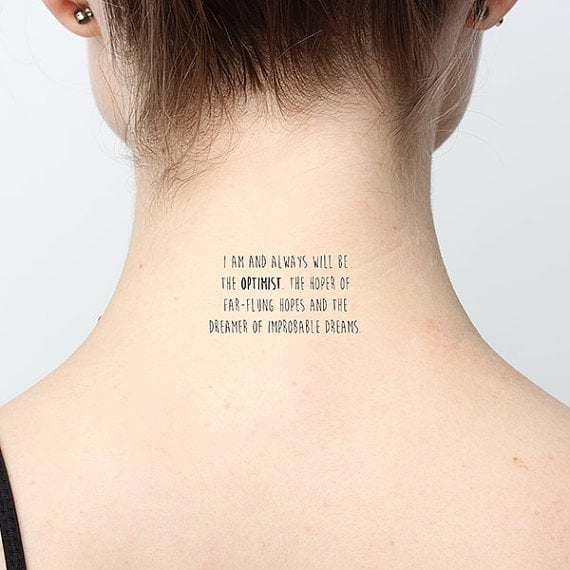 Optimistic Tattoos