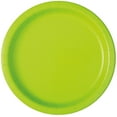 Paper Plates, 7 in, Neon Green, 20ct - Walmart.com