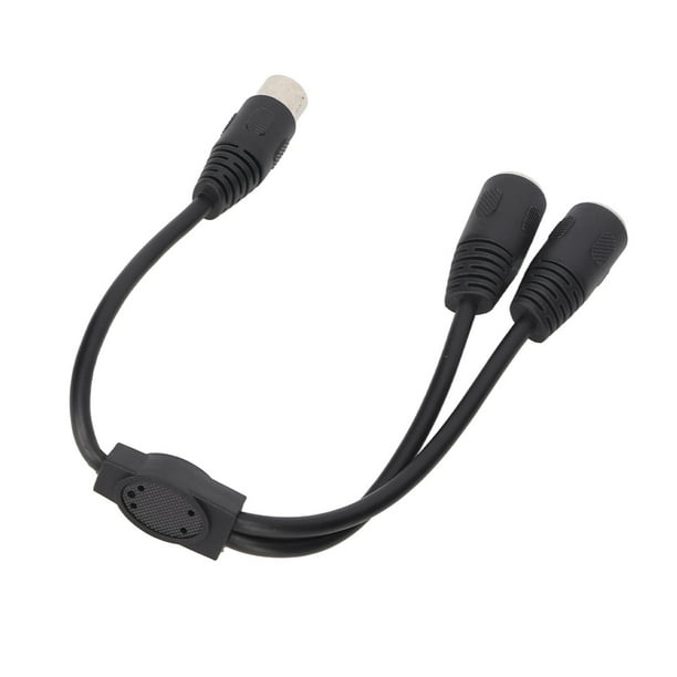 7 Pin Din Splitter Cable, Clear Signal 0.98ft Double Shielding DIN 7 ...