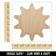 Sun Outline Wood Shape Unfinished Piece Cutout Craft DIY Projects - 6. ...