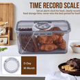 Bread Box Bread Boxes for Kitchen Counter Airtight, Time R rding Bread ...
