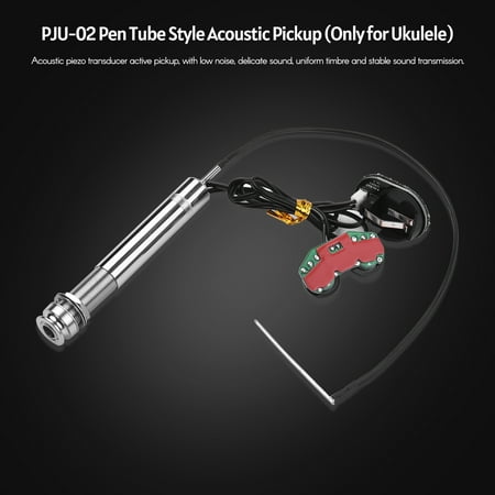 Sound Hunter PJU-02 Pen Tube Style Acoustic Piezo Transducer Pickup ...