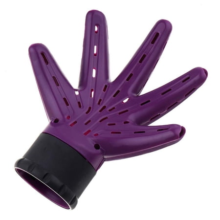Hair Dryer Diffuser, Black Hand Shape Curly Hair Styling Tools Barber ...
