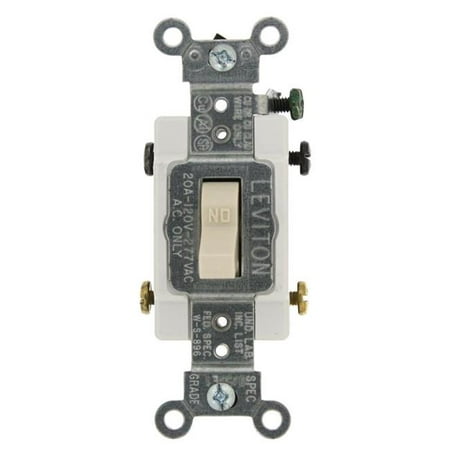 Leviton 069-CS220-02T 20 A 120-277 V Light Almond Commercial ...