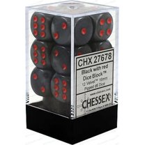 DND Dice Set-Chessex D&D Dice-12mm Festive Vibrant and Brown Plastic ...