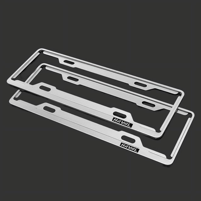 Two car carbon fiber aluminum alloy licenses frameworks-【Harvard ...