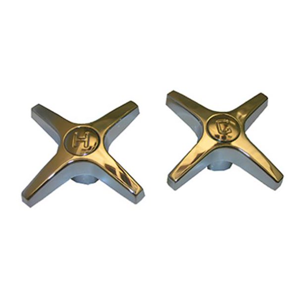 01-4041 Pair Chrome Tub Cross Handle - Walmart.com