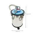 30L Industrial Pneumatic Vacuum Cleaner Air-Powered Portable Dust ...