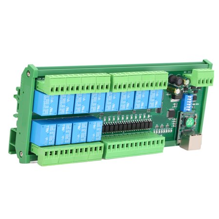 IP Controller, 2 in 1 3 Check Modes RS485 Relay Switch Module 7 Instructions for 64 Devices in ...