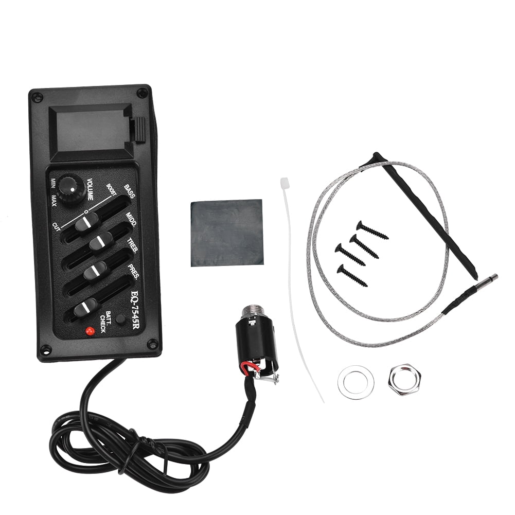 Pastilla de guitarra, pastilla de banda EQ de preamplificador de 4 ...