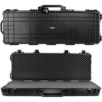 Eylar 48in Protective Roller Rifle Case Water and Shock Resistant w ...