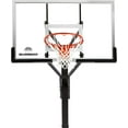 "Silverback NBA 54"" Adjustable In-ground Hoop with Tempered Glass ...