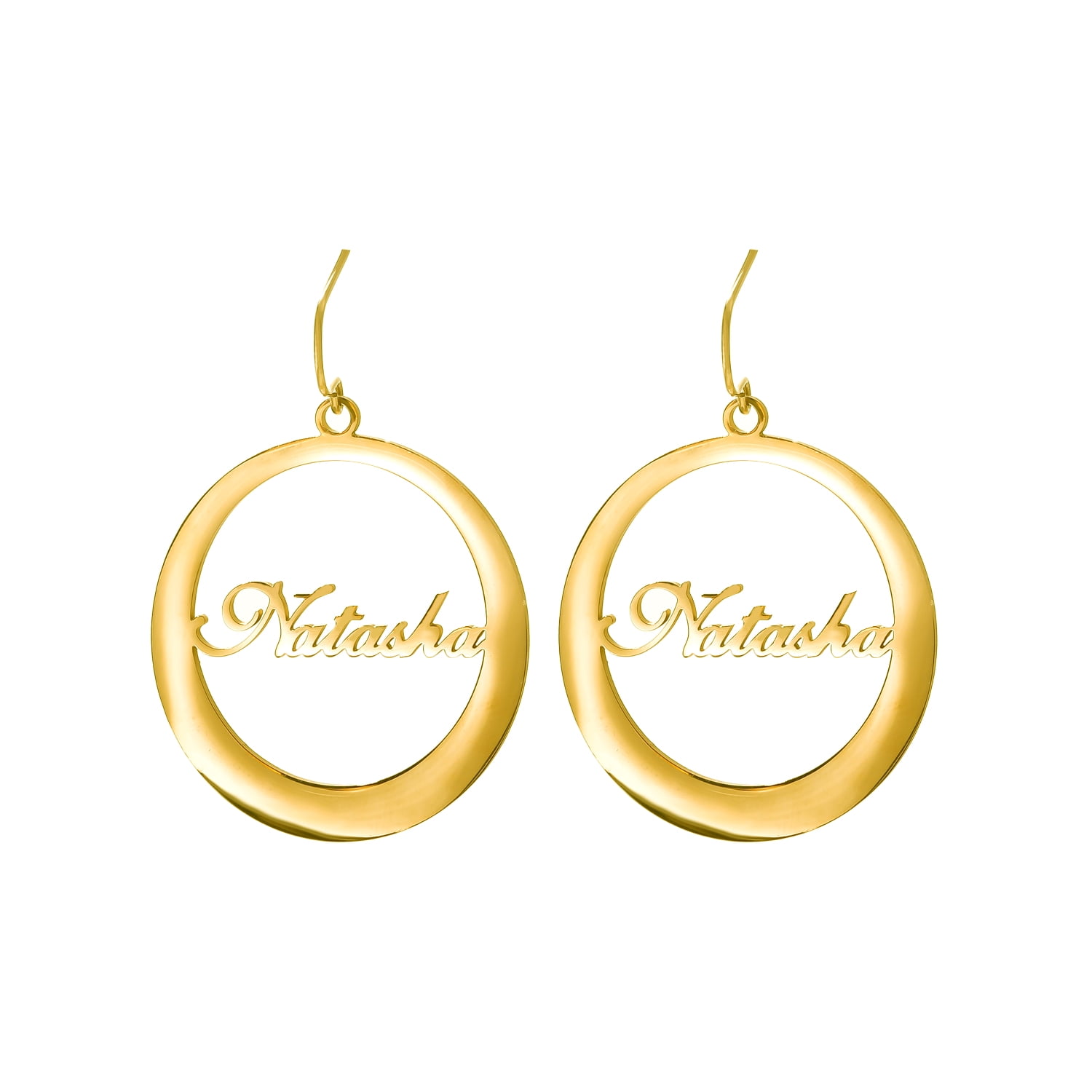 Name Custom Earring A Pair Name Custom Earrings Ear Studs Eardorp for ...