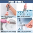 Pumice Stone with Handle Toilet Cleaner Heavy Duty Scouring Stick for ...