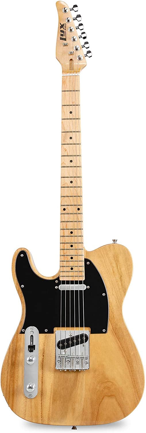 LyxPro Beginner 30" Left Hand Telecaster Electric Guitar, Paulownia ...