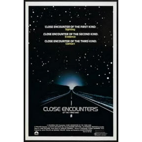 Close Encounters Movie Poster 12x16 Print on Metal Sign 12in x 16in ...