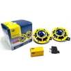 Hella Supertone Horn Kit 12V 300/500HZ Red (003399803 = 003399801 ...