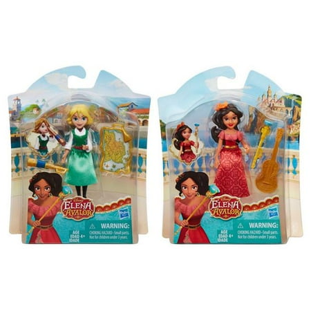Hasbro HSBC0380 Disney Princess Elena Small Doll, Assorted Colors - Set ...